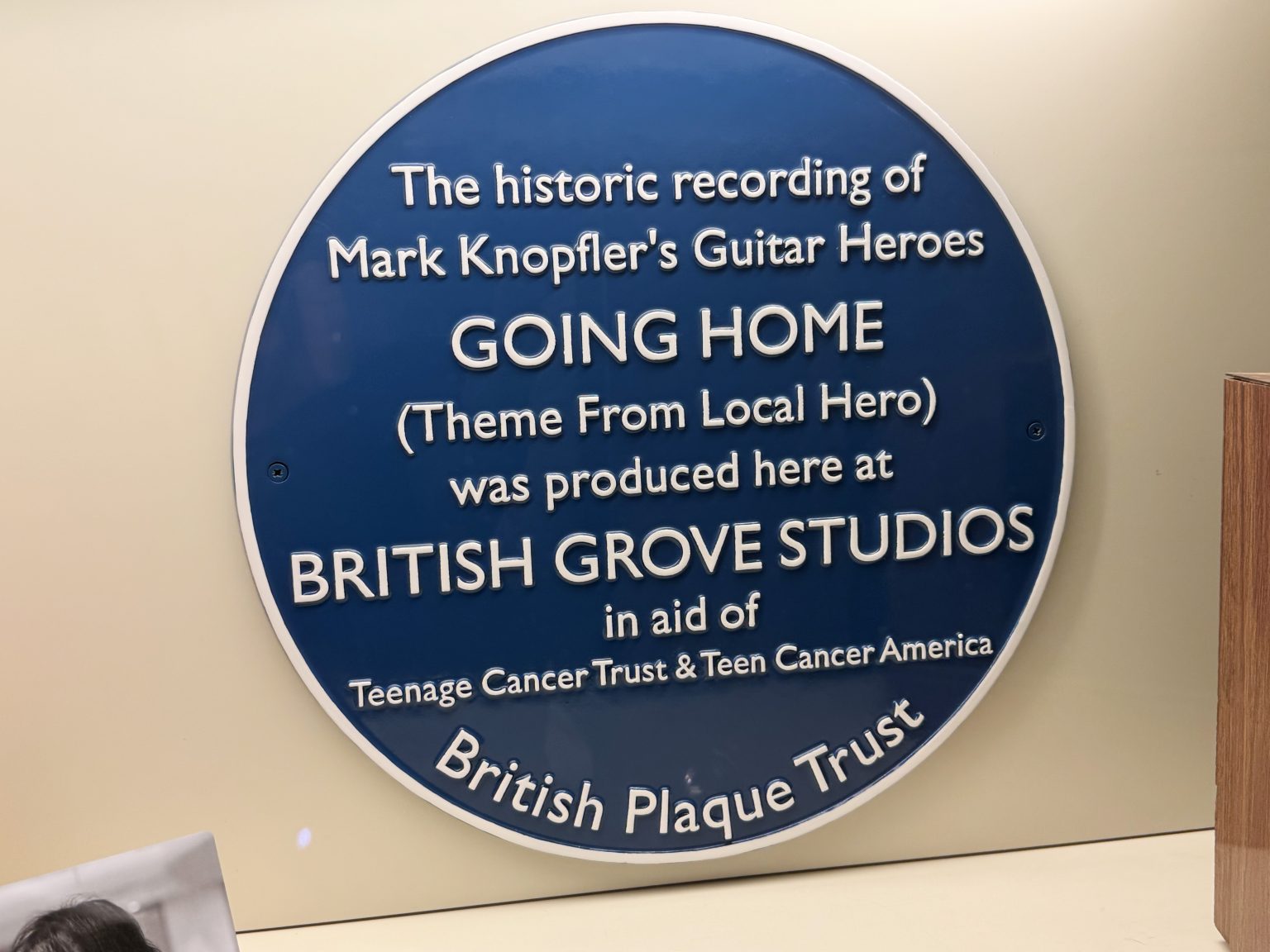Blue Plaque awarded to British Grove - Airsound